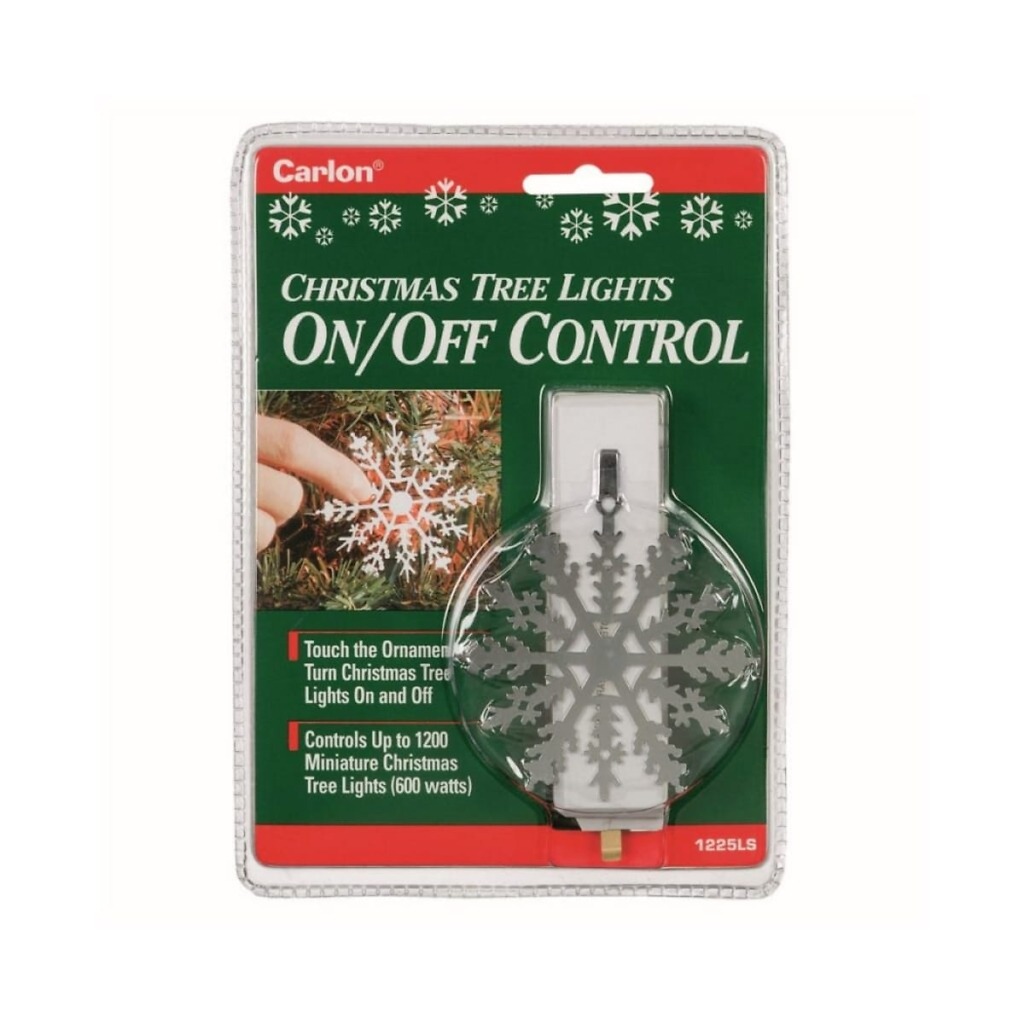1225L Touch Ornament to Turn Christmas Lights On or off