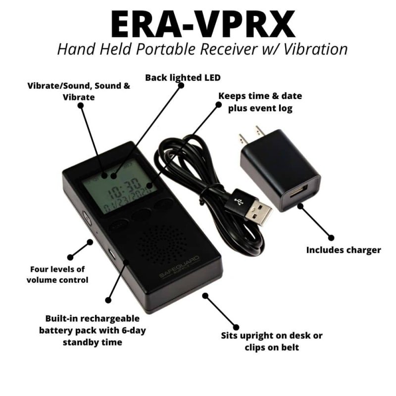 ERA-UTPVR Portable Doorbell for Businesses & Warehouses