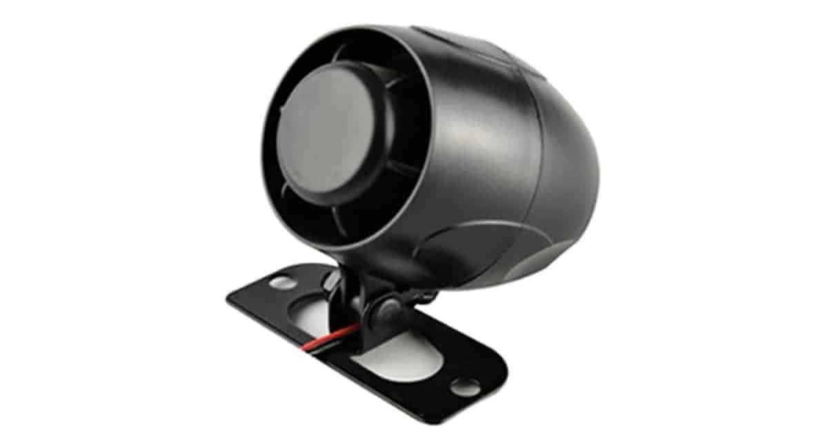 12V DC Very Loud Siren Sounds at 115 dBa for ERA Receivers