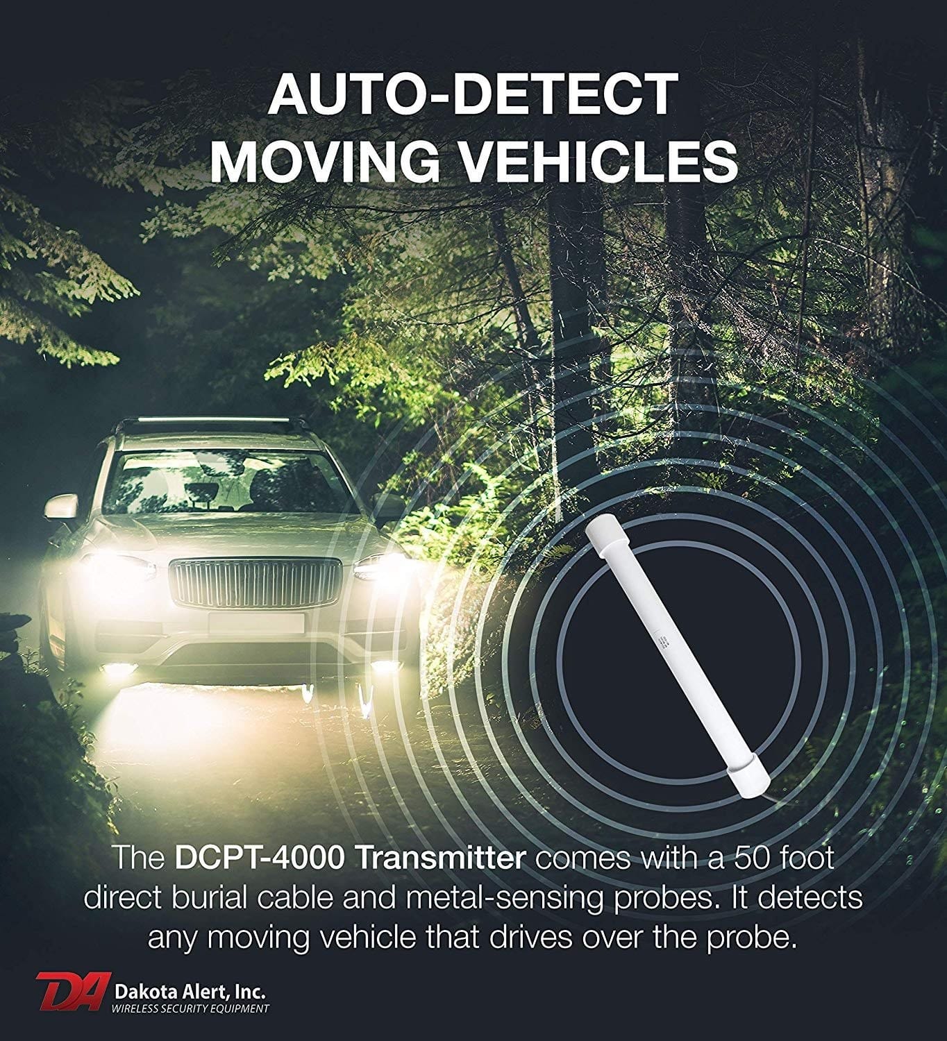 DCPA-4K-PLUS Dakota Alert Driveway Alert System | 1800doorbell