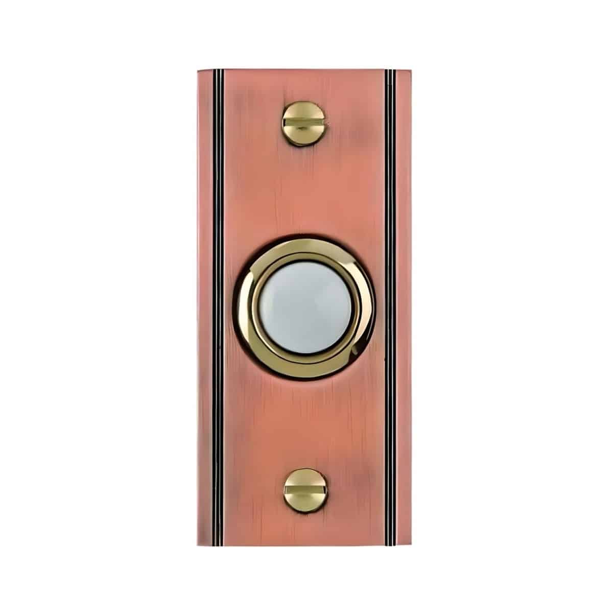 DH1630 Brass Doorbell Push Buttons (6 Finishes)