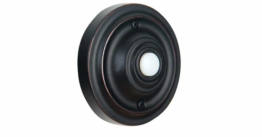 PB3039 Round Metal Lighted Push Button by Craftmade