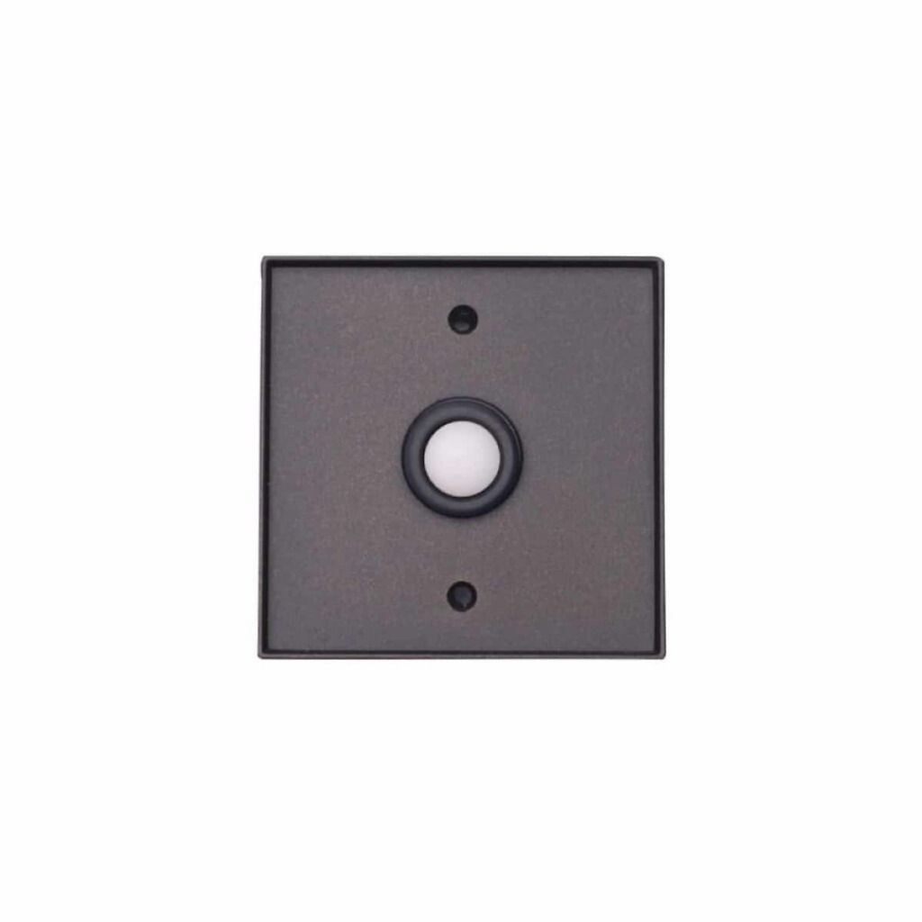 PB5016 Craftmade Square Shaped Straight Lines Doorbell Button