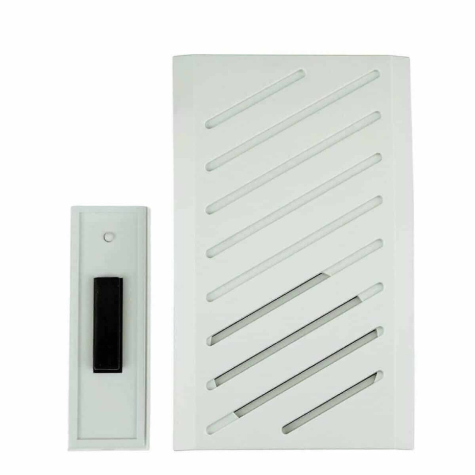 RC3301 Carlon Wireless White Push Button