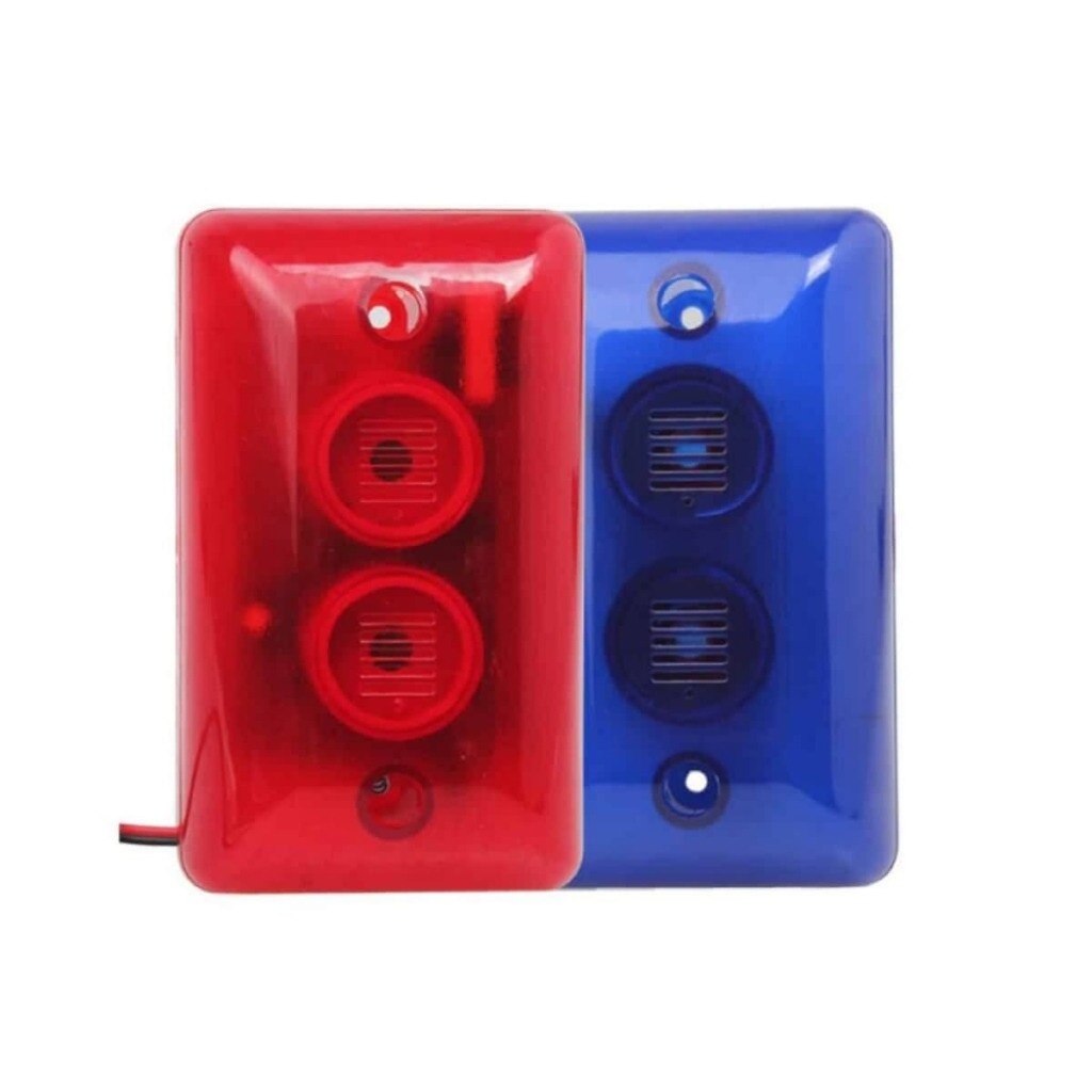SS-SIRENSTROBE 12V DC Bright Strobe - Loud Siren